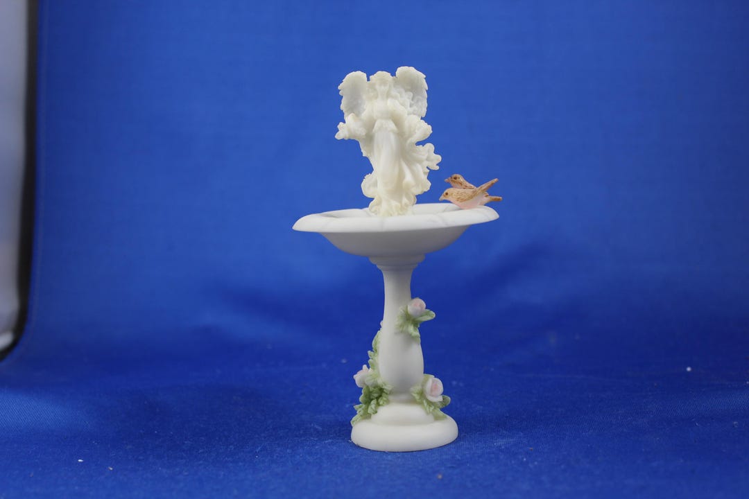 Vintage Seraphim Angel Statue, Seraphim Classics, Bird Bath Accessory ...