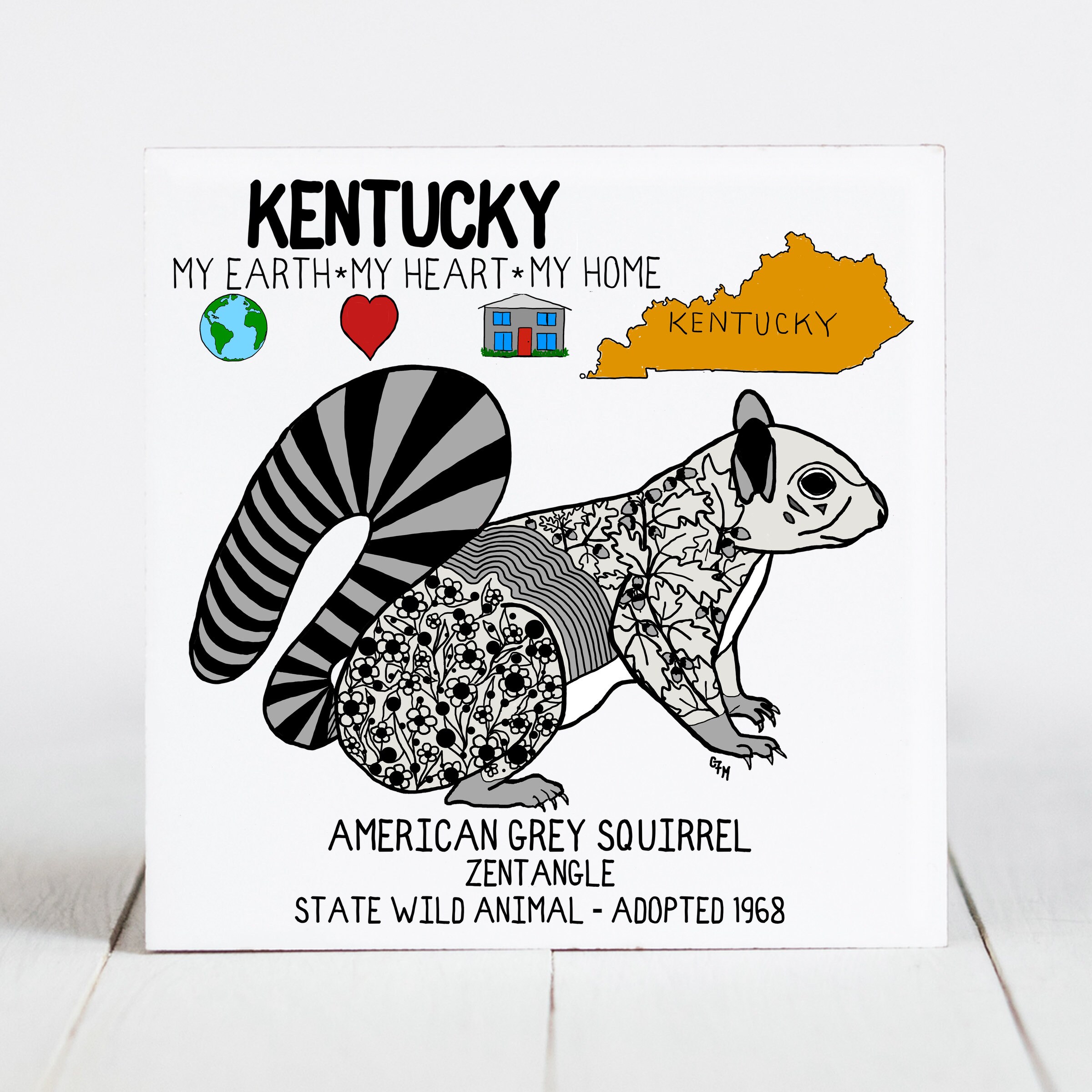 Gray Squirrel Kentucky State Animal