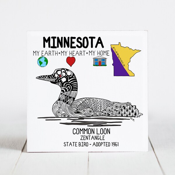 Minnesota Symbols Art - Etsy