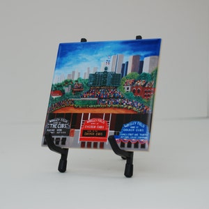 Ceramic Coaster, St. Louis Baseball, Busch Stadium, St. Louis, Ceramic ...