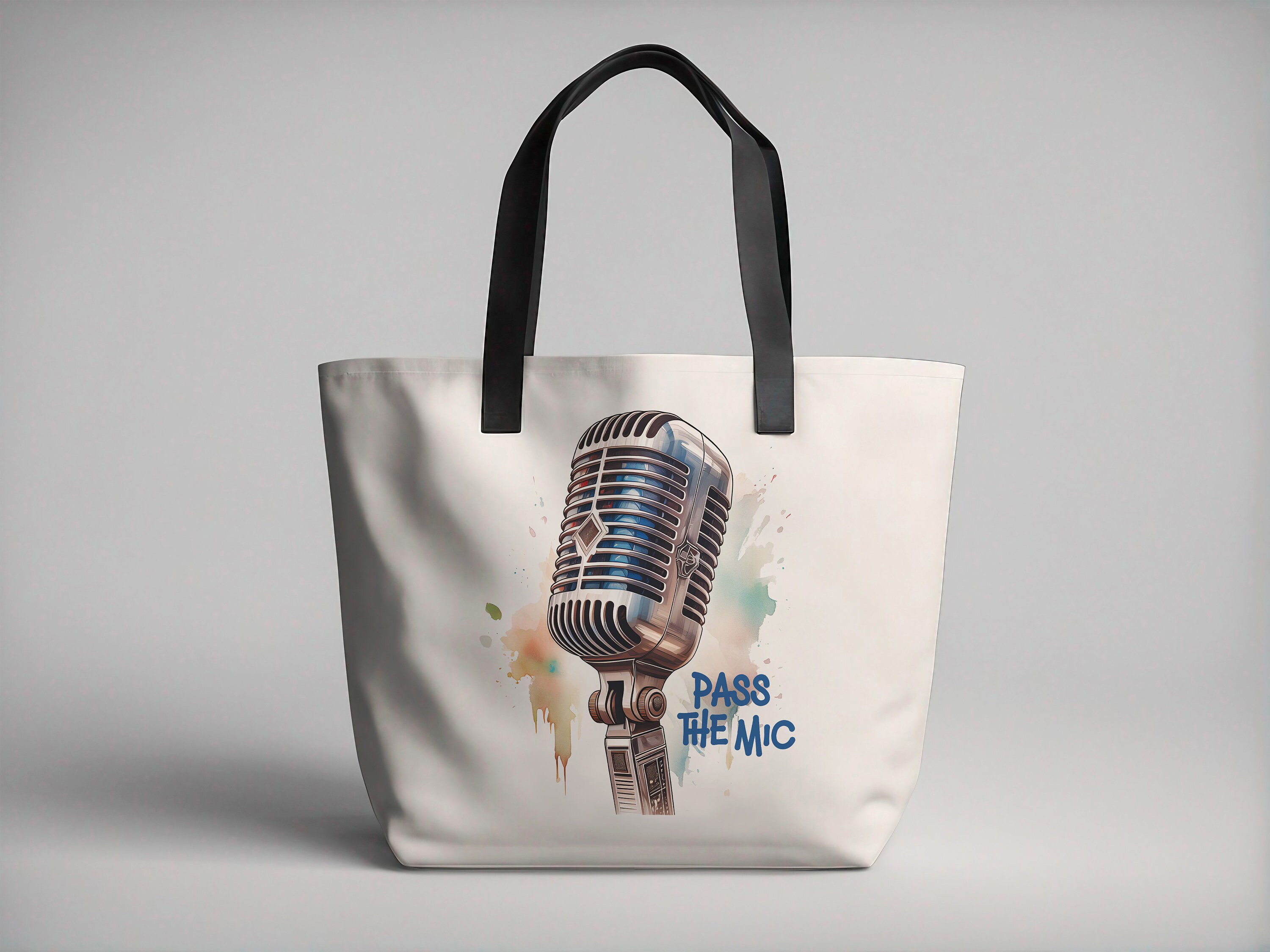 Iconic Microphone Splash - Etsy