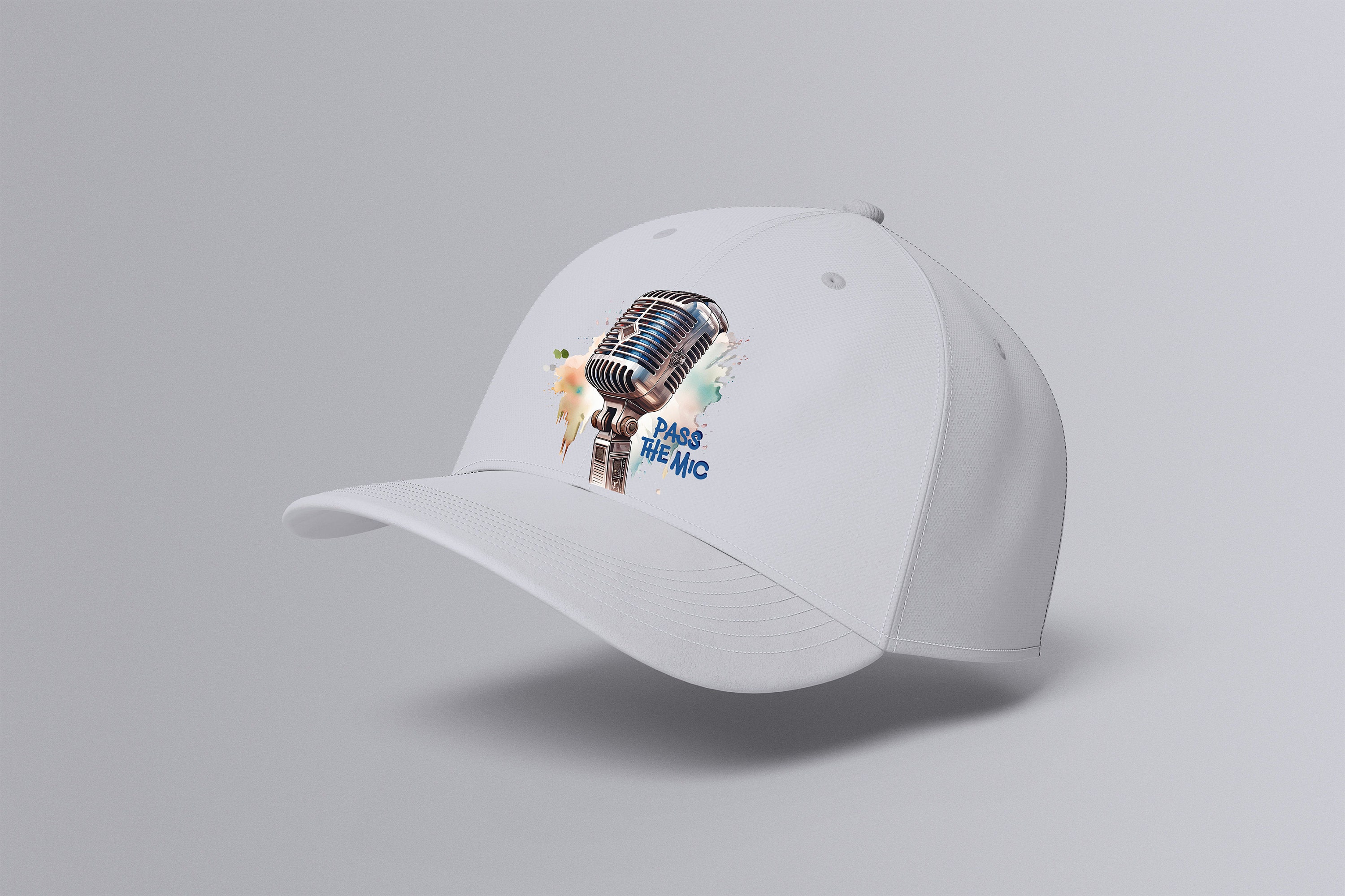 Iconic Microphone Splash - Etsy