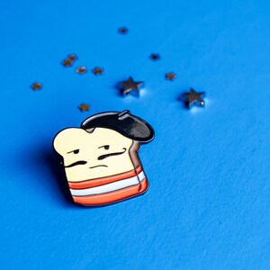 French Toast Enamel Pin - Lapel Pin Gift for Friend, Gift for ...