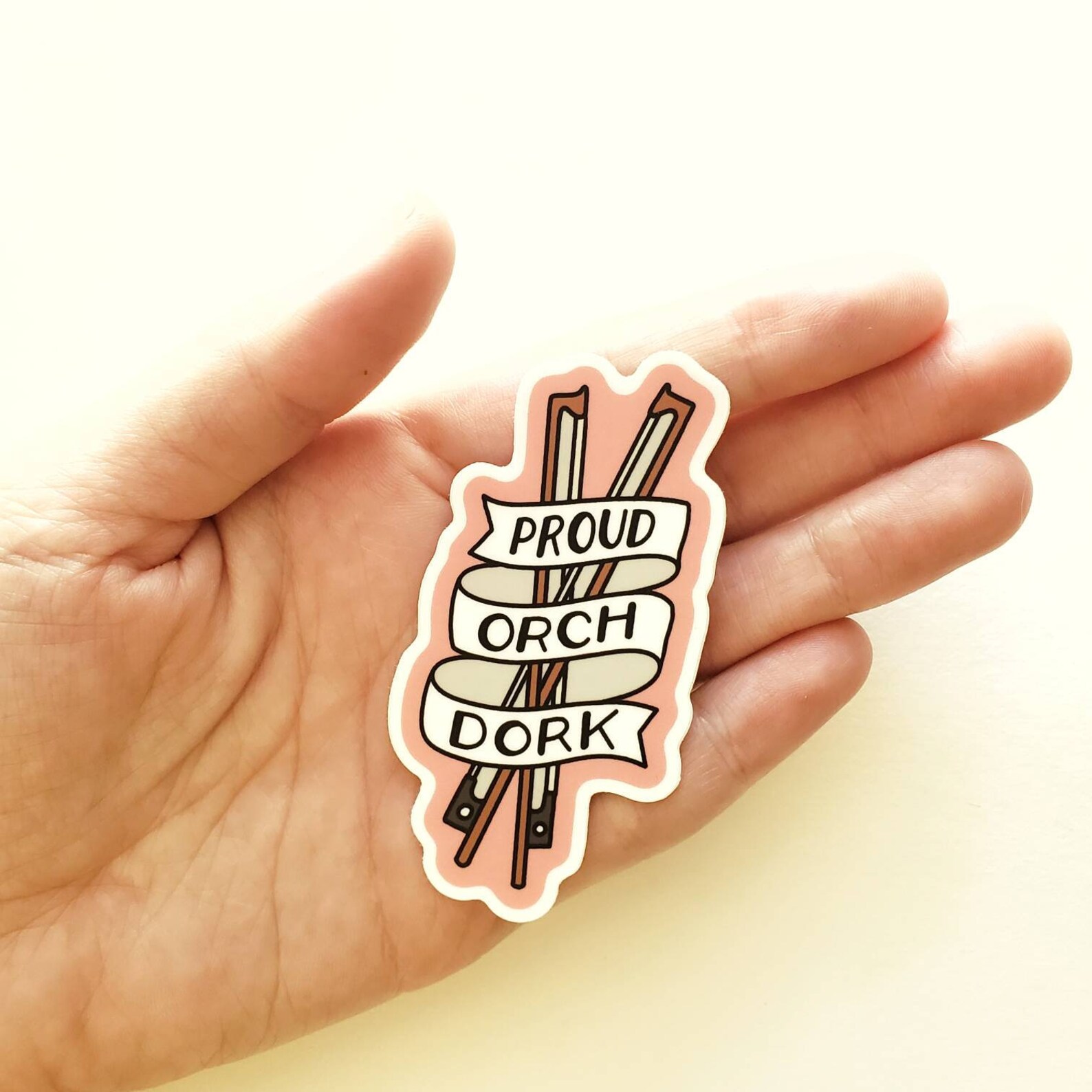 Orch Proud Orch Dork Orchestra Vinyl Sticker Gift for Friend ...