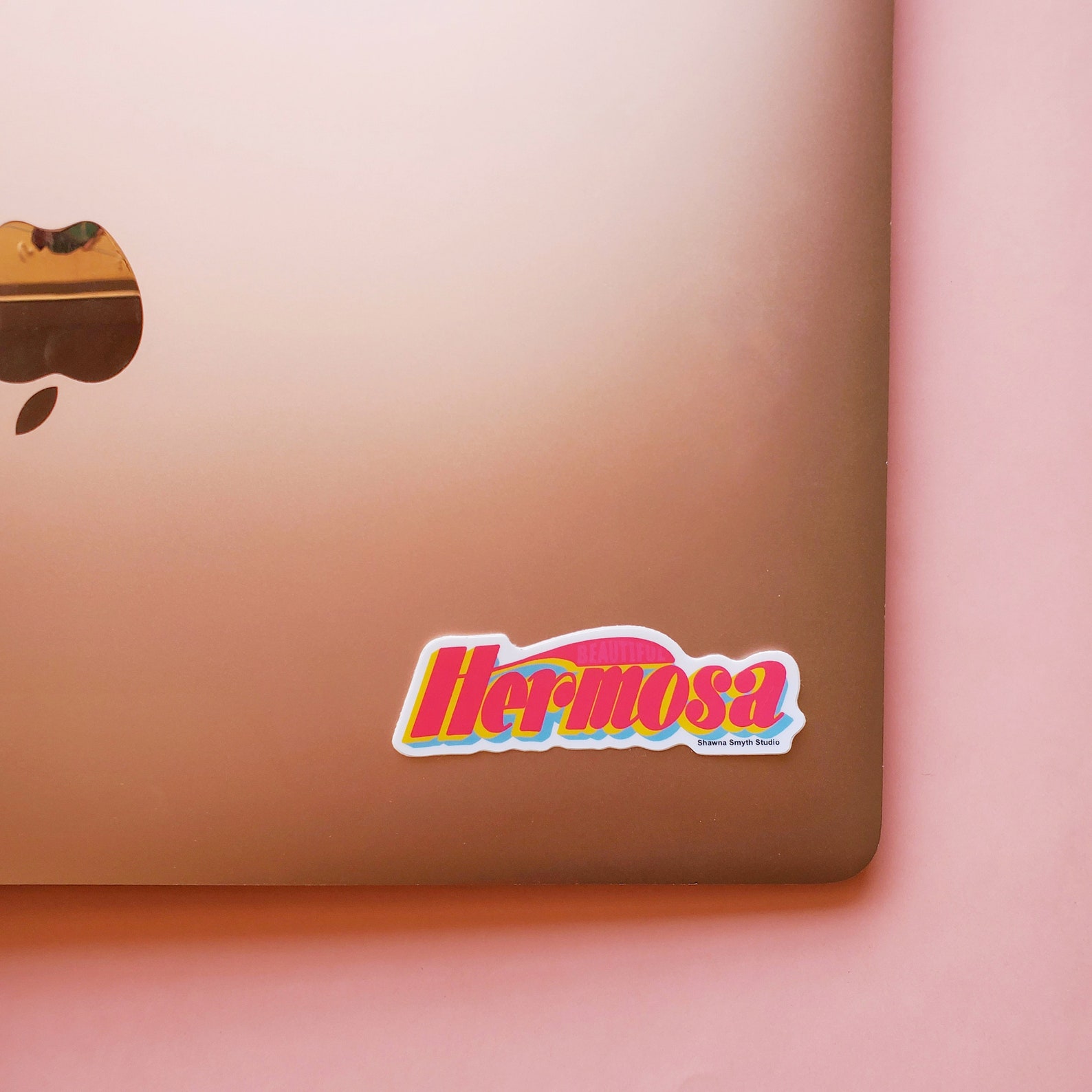 Hermosa (beautiful) Vinyl Sticker Gift for Friend, Waterproof Sticker ...