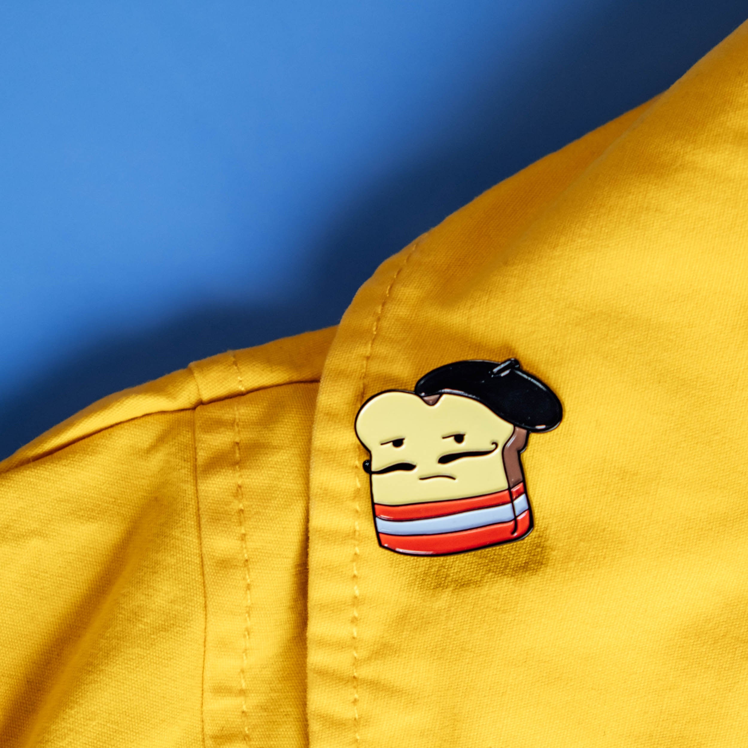 French Toast Enamel Pin Lapel Pin Gift for Friend Gift for - Etsy Canada