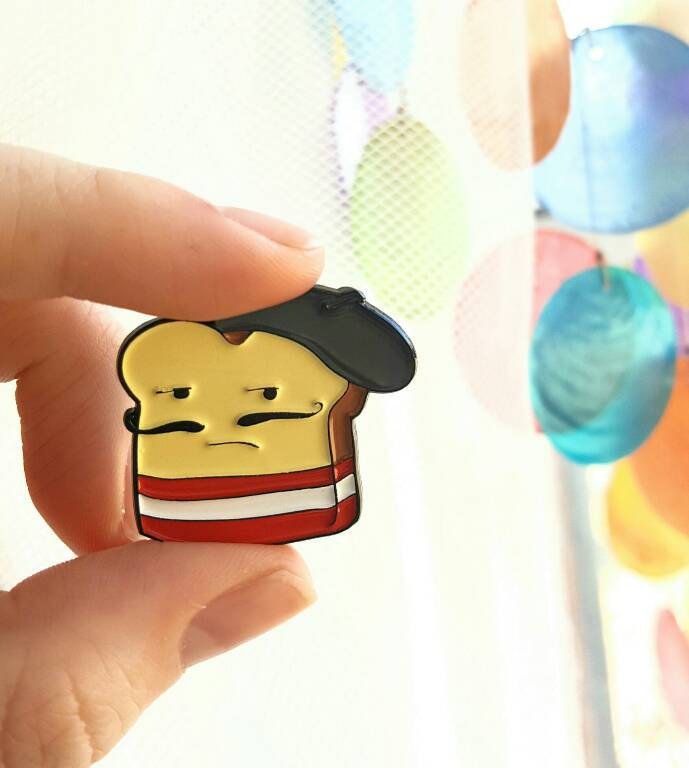 French Toast Enamel Pin Lapel Pin Gift for Friend Gift for - Etsy Canada