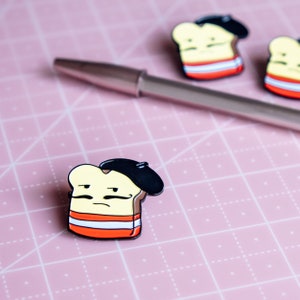French Toast Enamel Pin - Lapel Pin Gift for Friend, Gift for ...