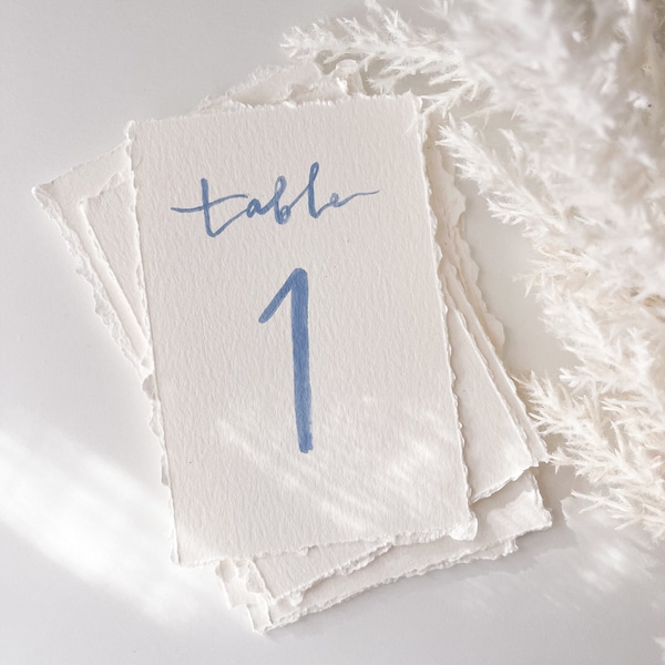 Custom Table Numbers - Etsy