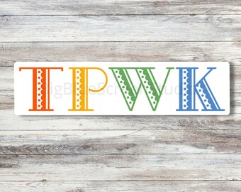 Tpwk Water Bottle - Etsy