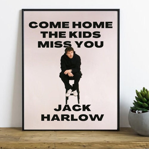 Come Home the Kids Miss You Jack Harlow Album Cover Art - Etsy