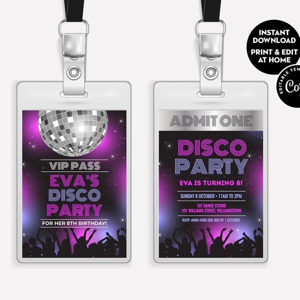 Printable Lanyard - Etsy