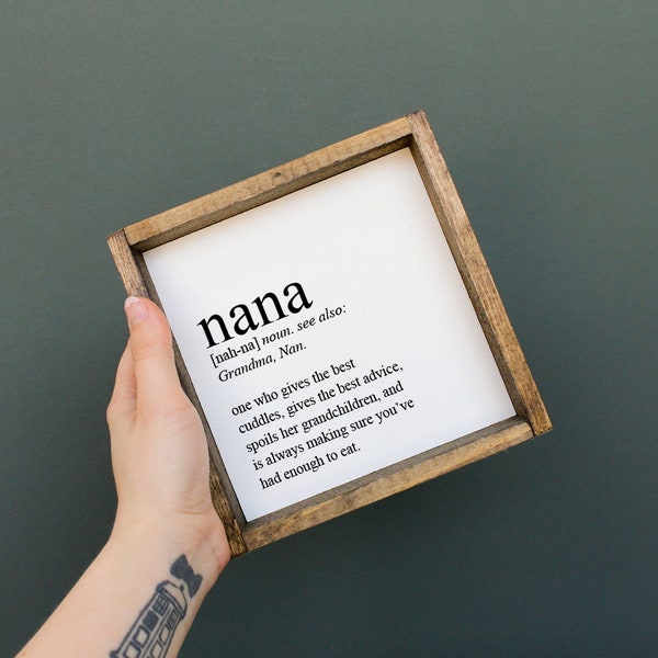 Nana Signs - Etsy