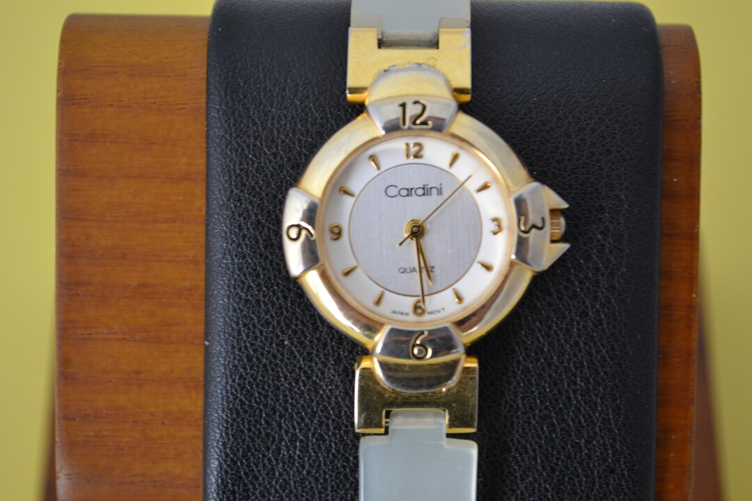 Ladies Cardini Quartz Wristwatch Gold Tone NEW BATTERY - Etsy