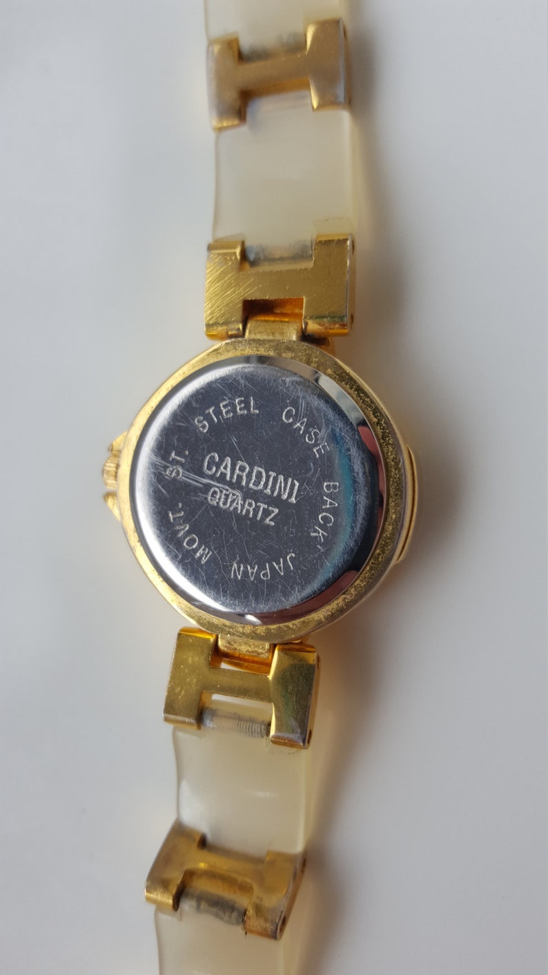 Ladies Cardini Quartz Wristwatch Gold Tone NEW BATTERY - Etsy