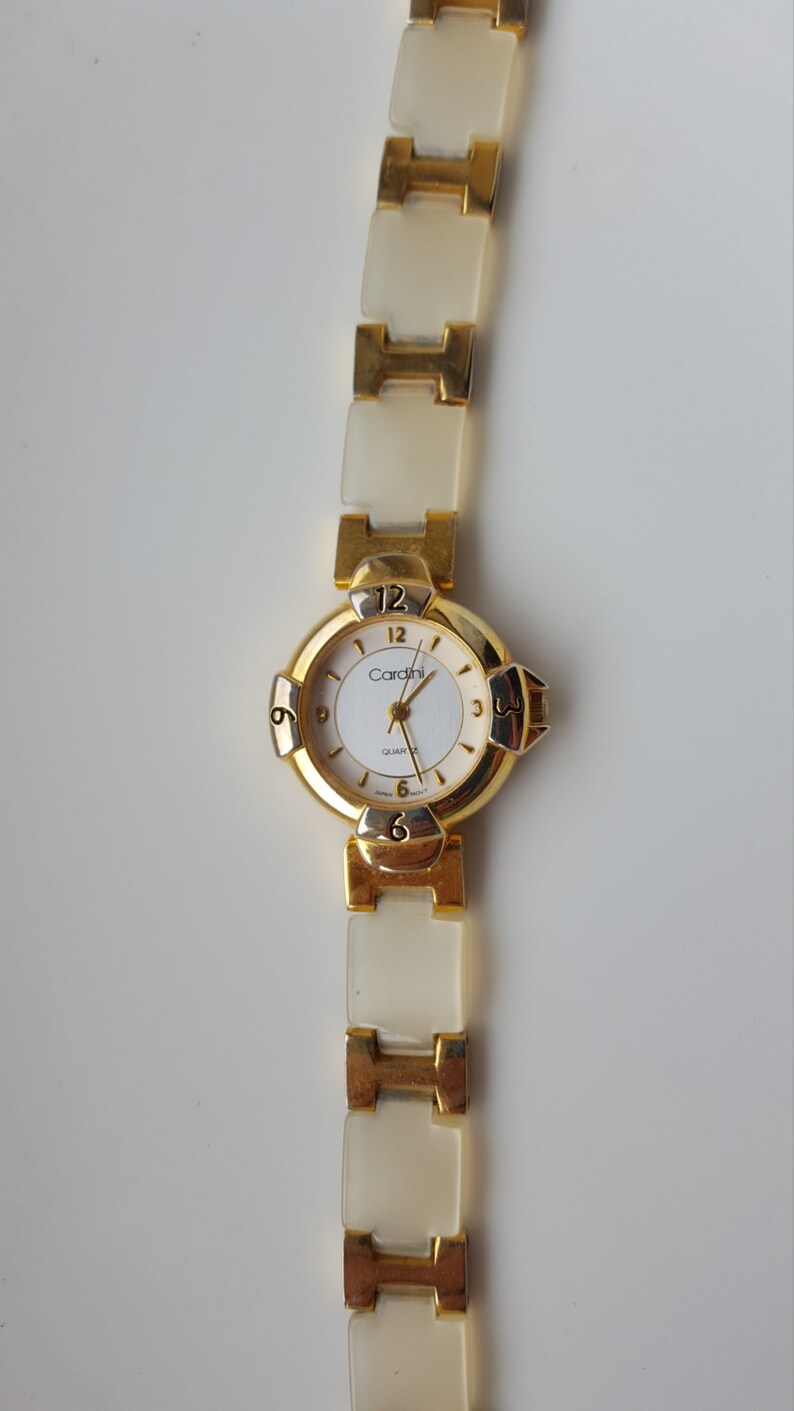 Ladies Cardini Quartz Wristwatch Gold Tone NEW BATTERY - Etsy