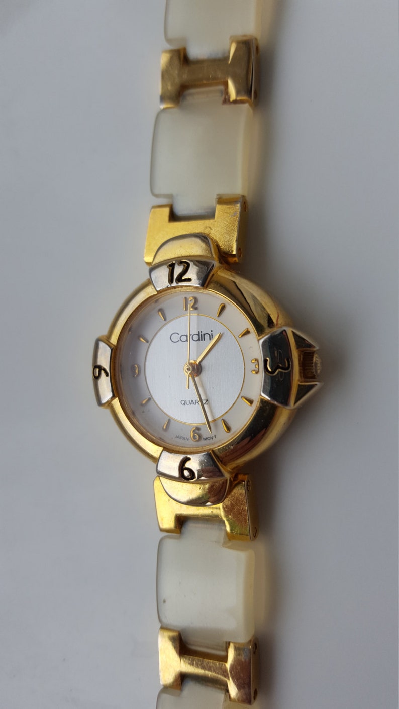 Ladies Cardini Quartz Wristwatch Gold Tone NEW BATTERY - Etsy