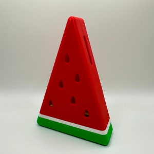 Watermelon Coin Bank Fun Piggy Bank - Etsy