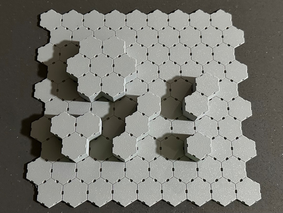 1" Modular Hex Terrain - Terrain Pieces - Etsy