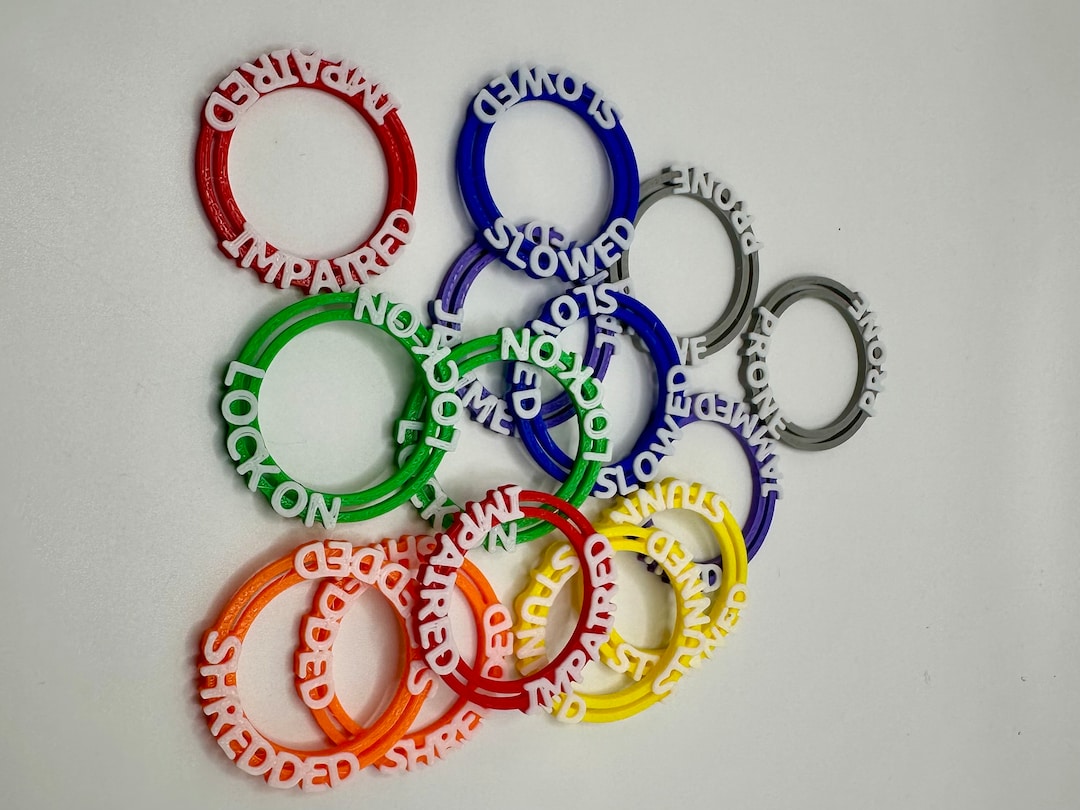Lancer RPG Status and Condition Rings, Status Markers - Etsy