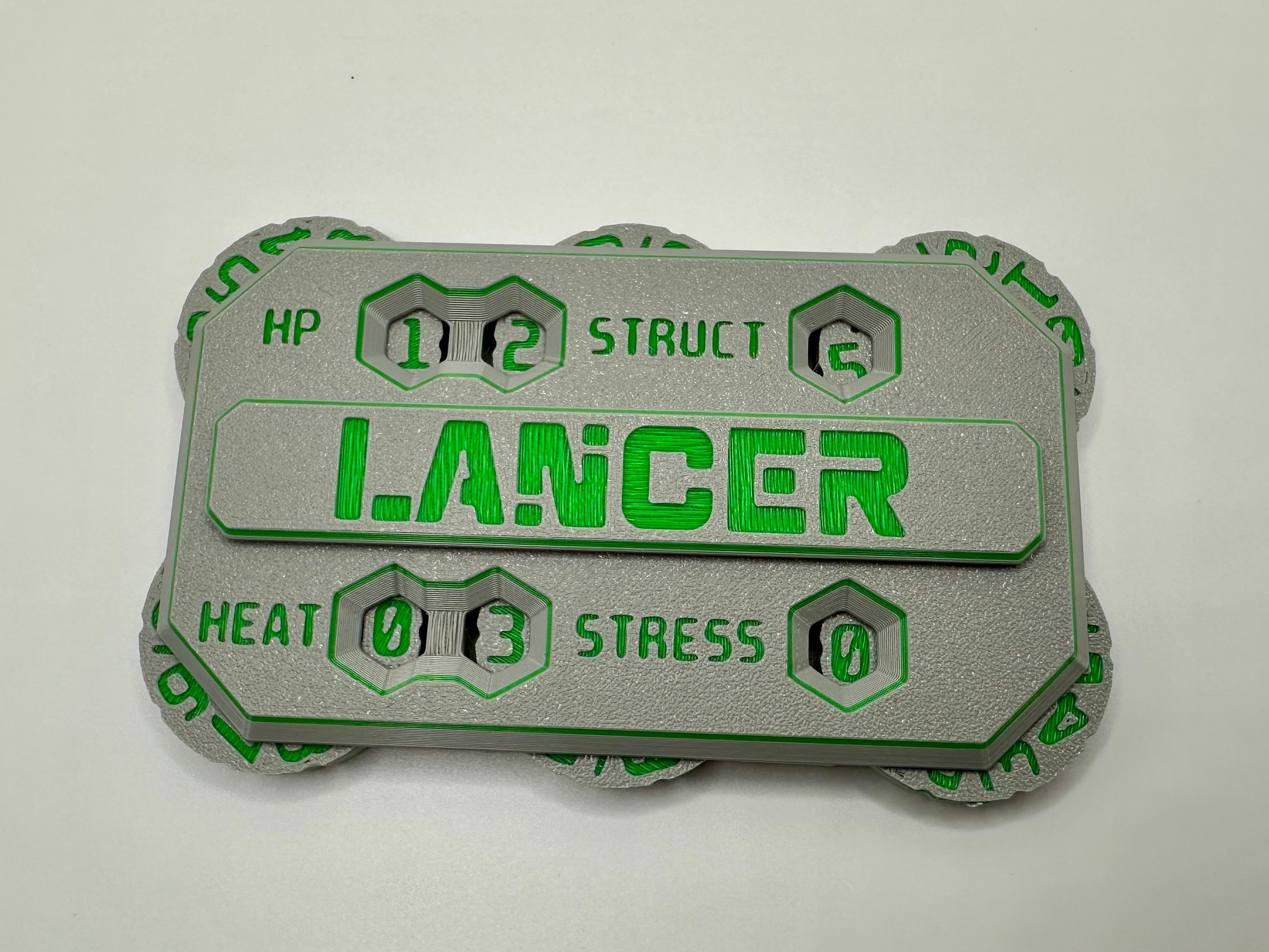 Lancer Mech Stats Tracker for Lancer RPG Customizable - Etsy