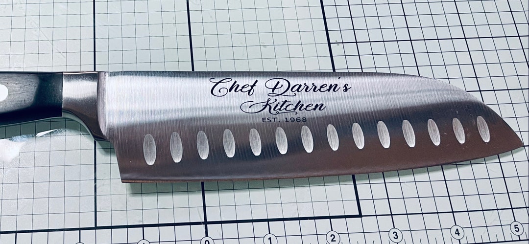 Engraved Chef Knife, Engraved Knife, Chef Gift Ideas, Custom Knife ... Engraved Chef Knife, Engraved Knife, Chef Gift Ideas, Custom Knife ...