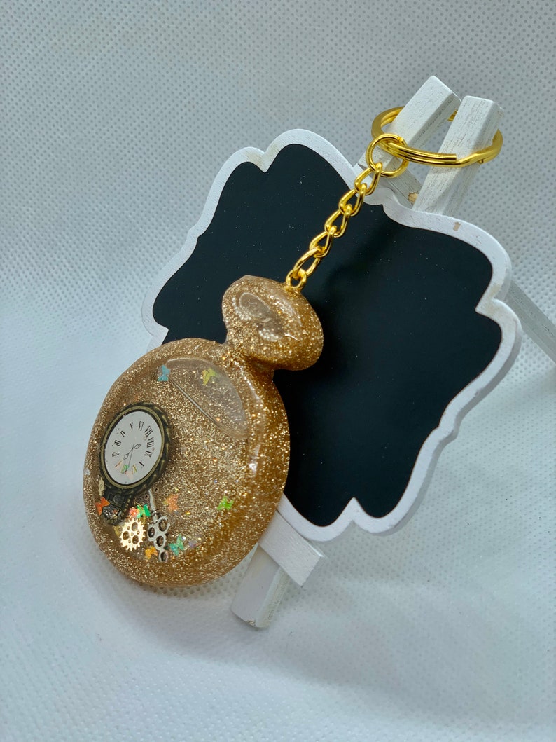 Time Piece Shaker Key Ring - Etsy