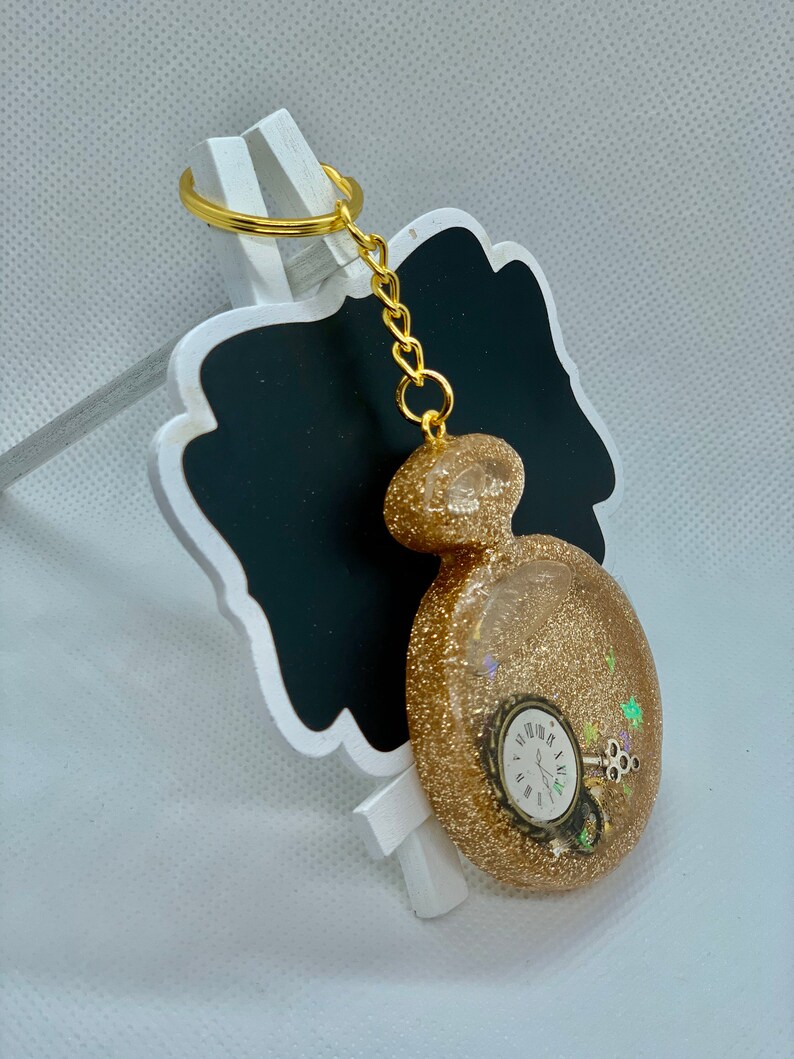 Time Piece Shaker Key Ring - Etsy