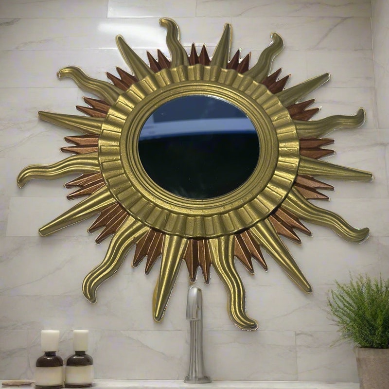 Sunburst Mirror - Etsy