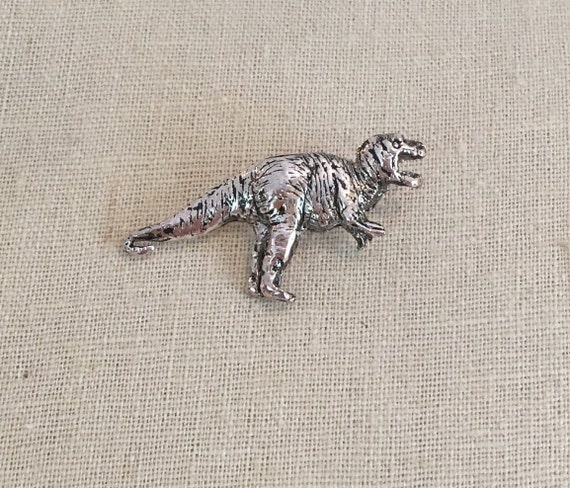 Tyrannosaurus Rex Pewter Pin - Gem