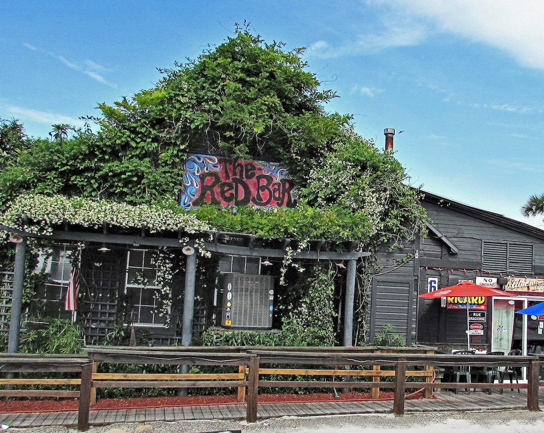 The Red Bar - Grayton Beach, Florida - Etsy