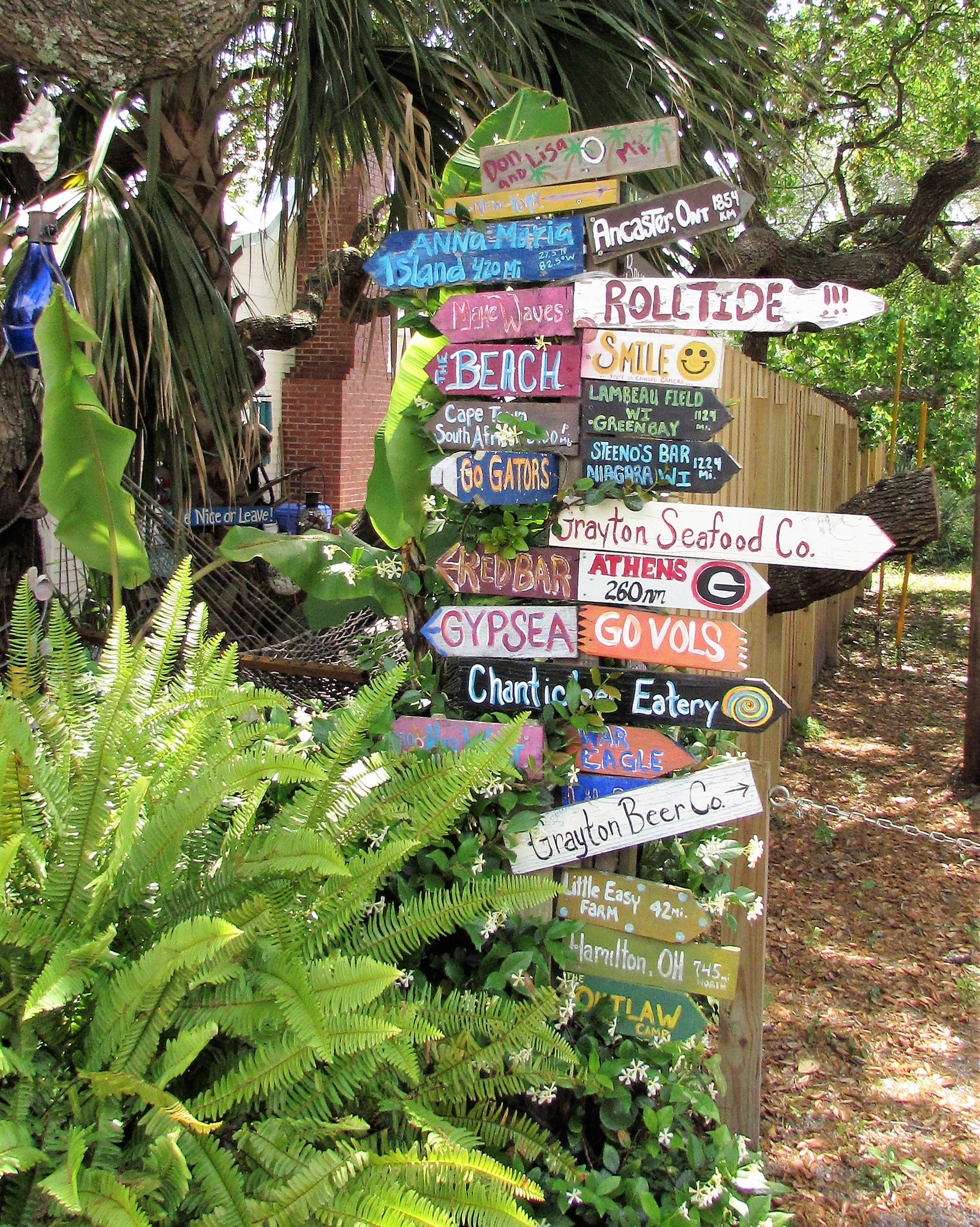 Grayton Beach Signpost - Grayton Beach, Florida - Etsy