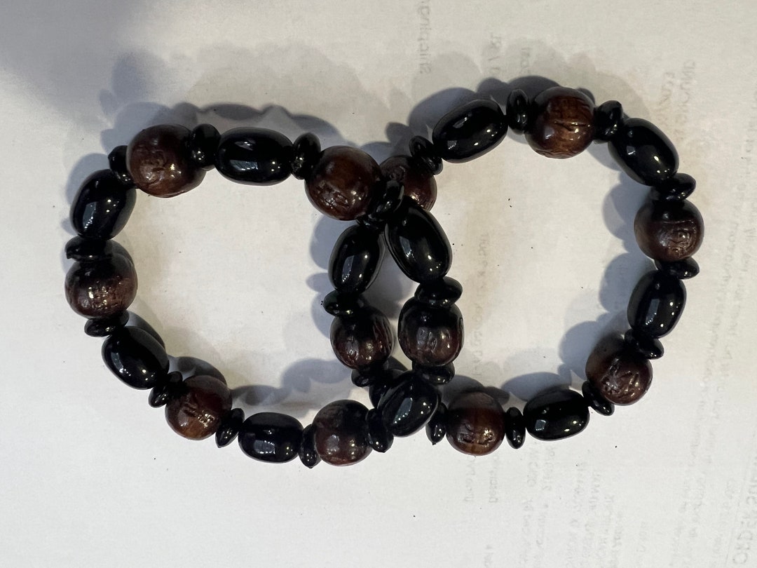 African Beaded Bracelet for Men 2/lot Fits S-XL - Etsy