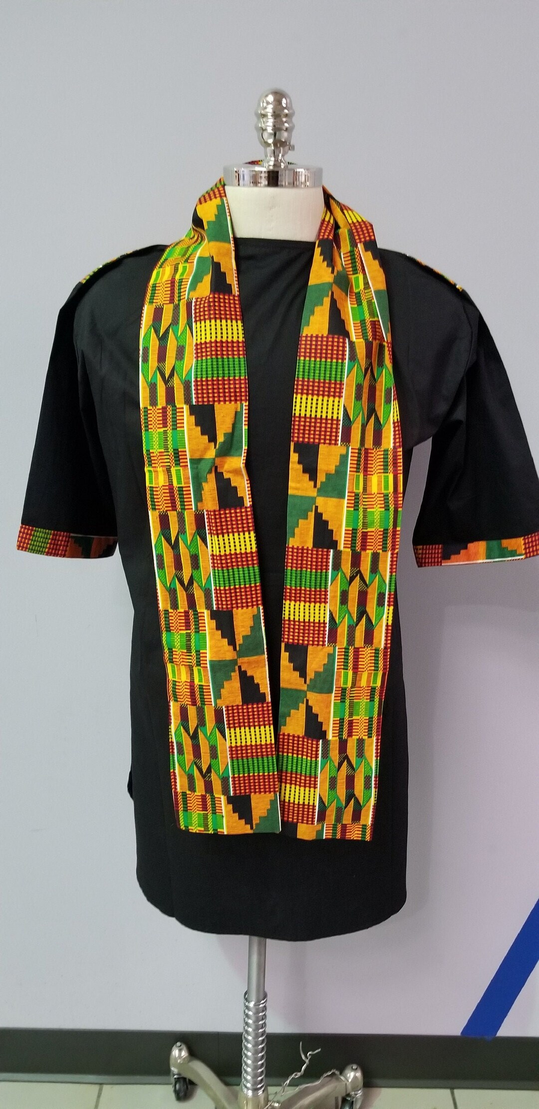 African Kente Stole 70''x 4.5'' - Etsy
