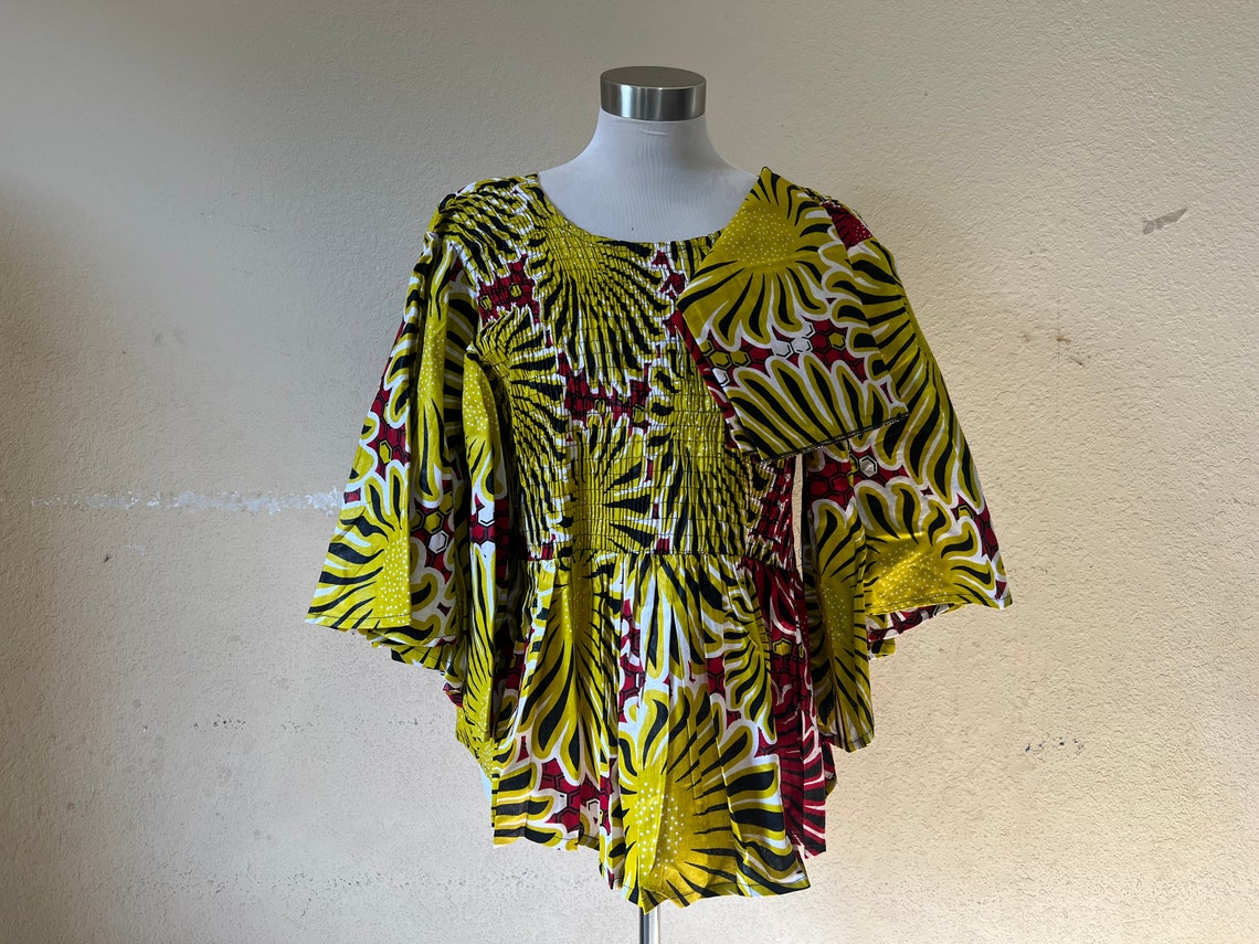 African Clothing for Women-wrap Top With Head Wrap Fits S M L XL - Etsy