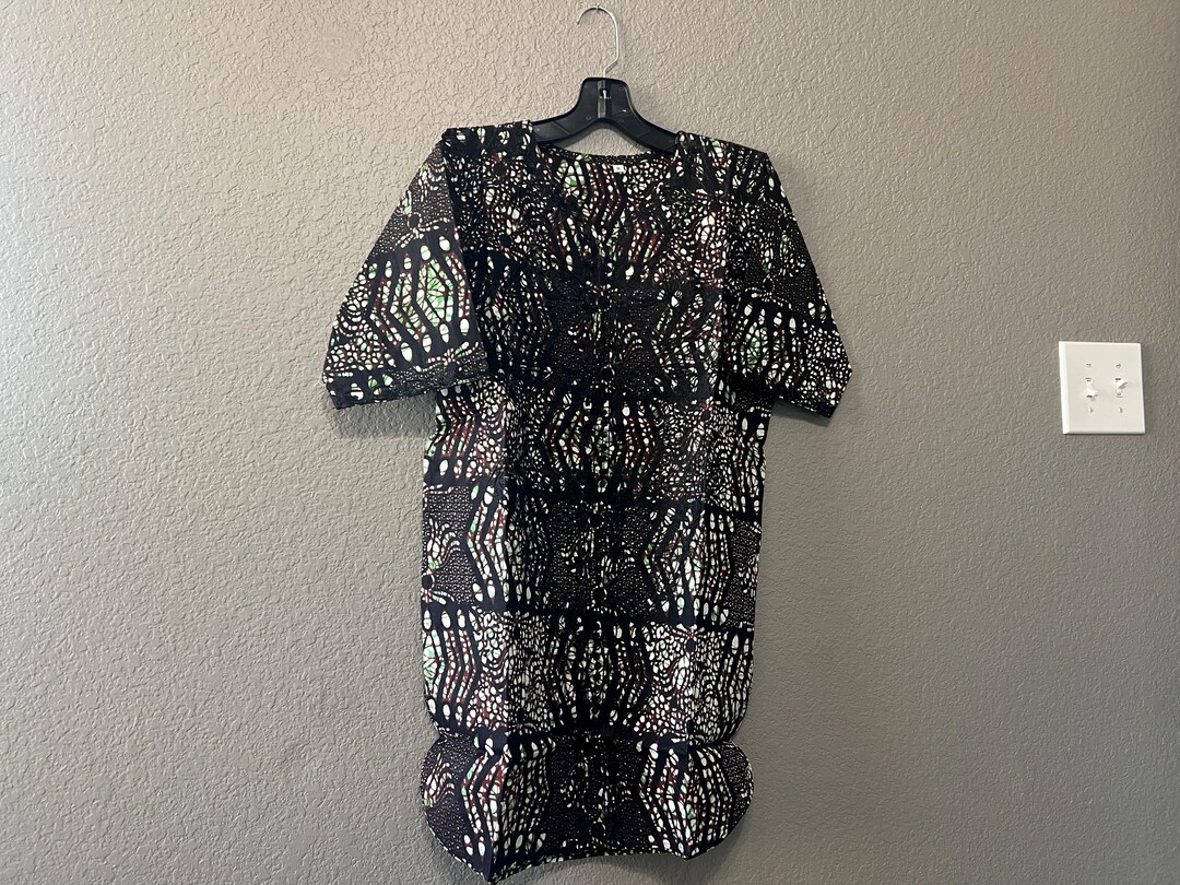 African Clothing for Men Dashiki XS-7X Black and Brown - Etsy