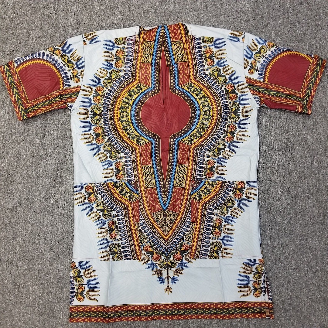 African Clothing for Men / Women Dashiki S-5X Grey - Etsy