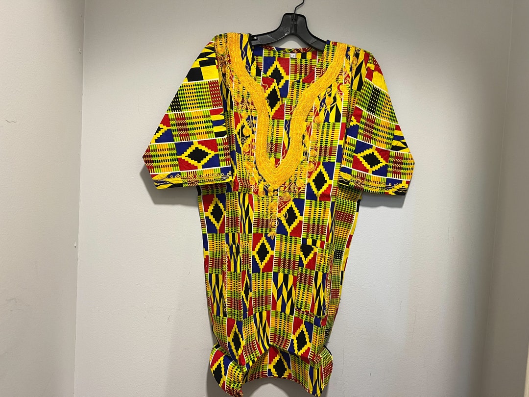 Embroidered African Clothing for Men/ Women Dashiki S-7X Kente - Etsy