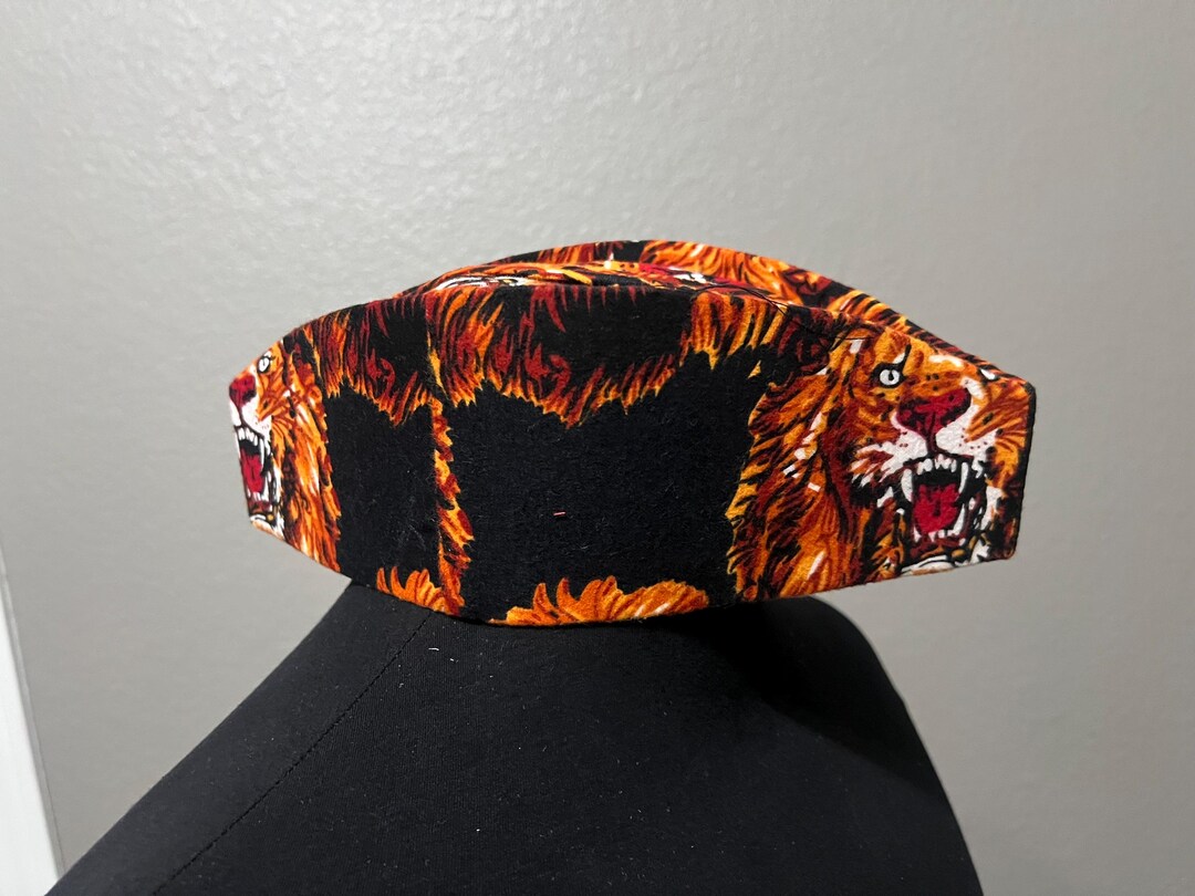 African King Hat 23 Inches Isi Agu Red - Etsy