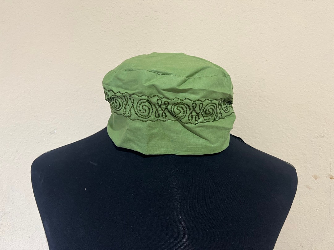 African Hat 24 Inches-green - Etsy