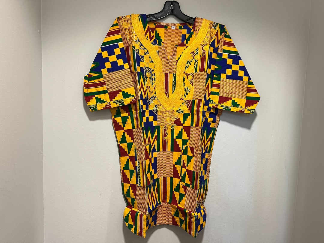 Embroidered African Clothing for Men/ Women Dashiki S-7X Kente - Etsy