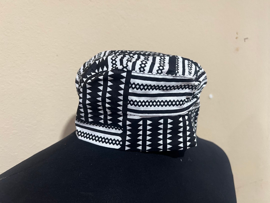 African Hat 24 Inches-black - Etsy