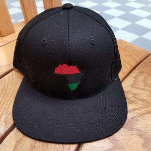 Black History Baseball Cap-african Map - Etsy