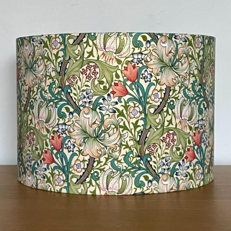Standard Lamp Shade Morris - Etsy UK