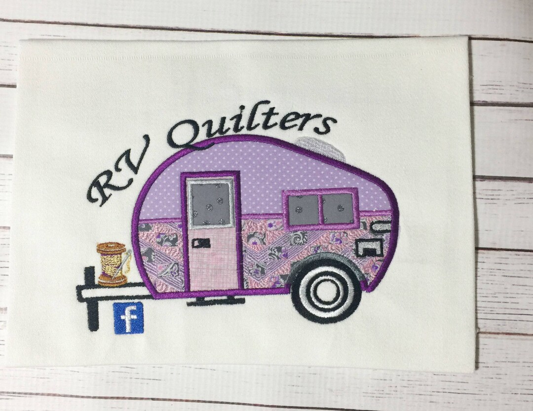 Embroidery - Applique - RV Quilters Embroidery Design - Applique Design ...