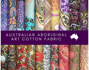 Aboriginal fabric | Etsy