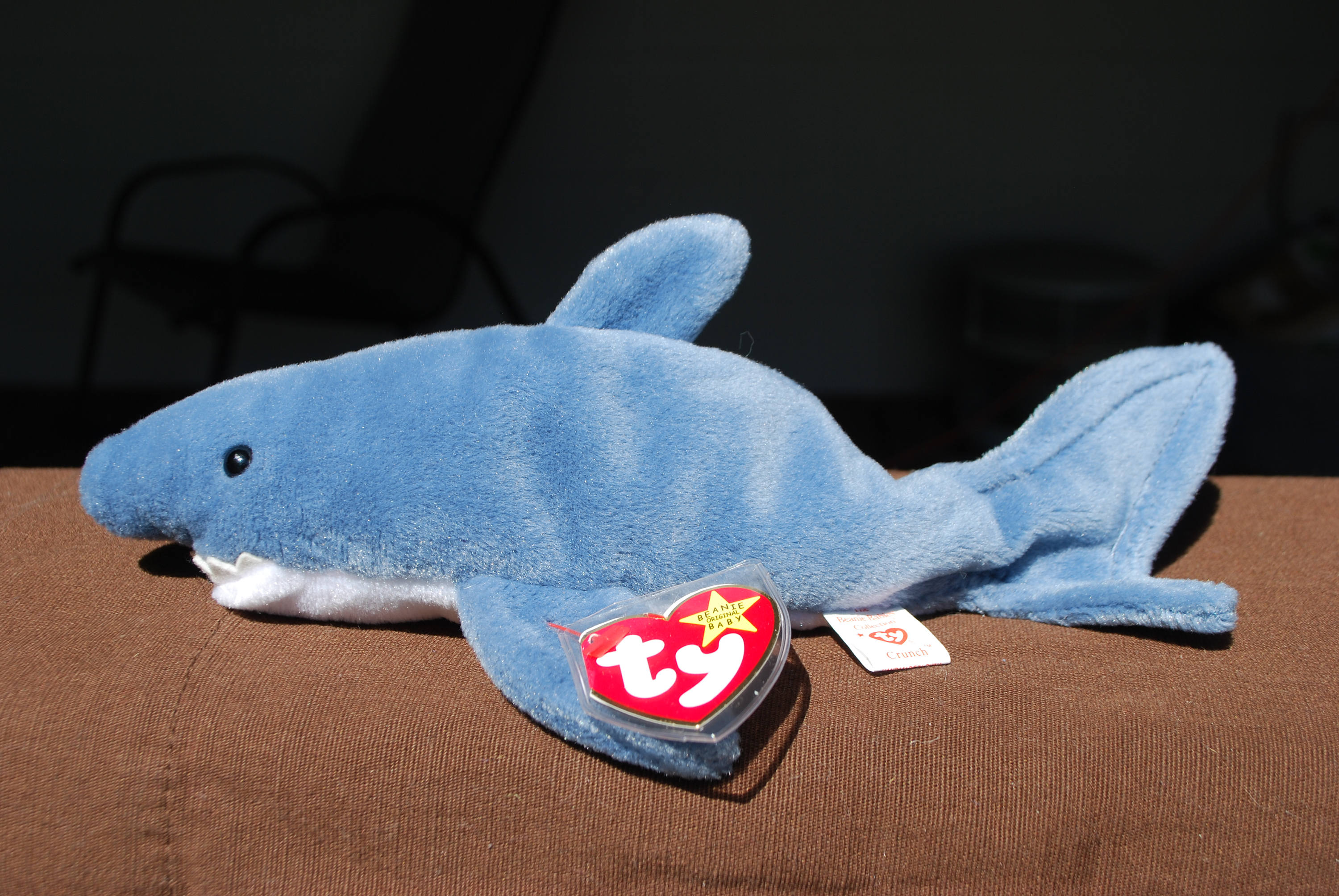 Crunch the Shark Ty Original Vintage Beanie Baby - Etsy