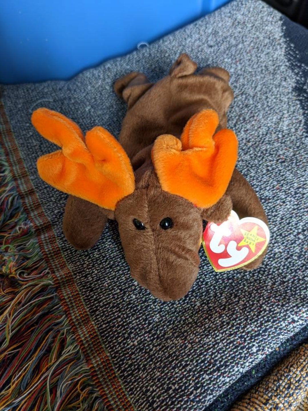 Chocolate the Moose 1993 Ty Original Vintage Beanie Baby - Etsy