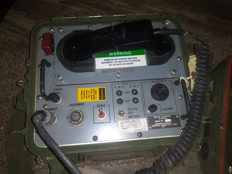 Military Radio Phone Set Army Encrypted Radio TS-3647/G - Etsy