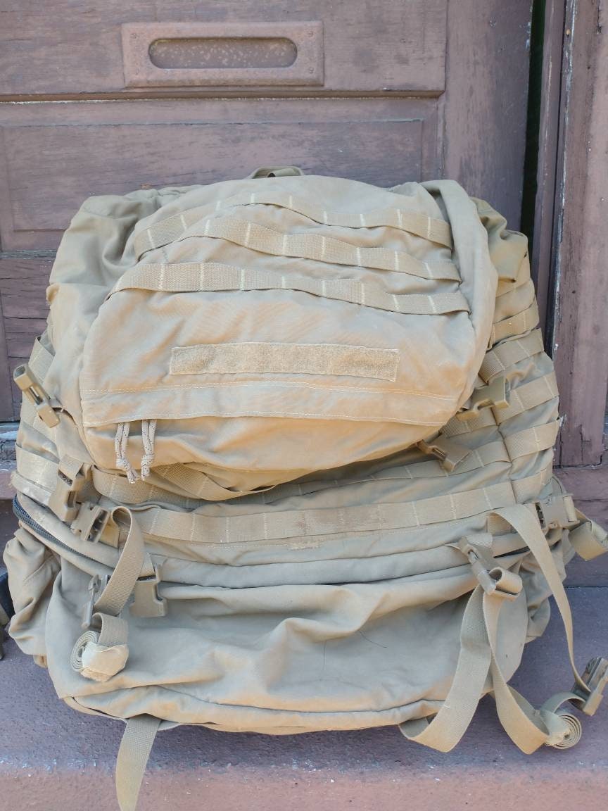 USMC Complete Rucksack USED, Back Padding, Waist Strap, Military ...